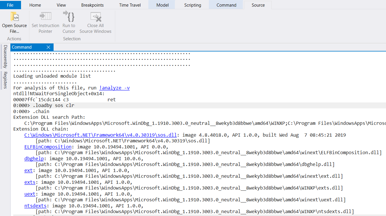 Loading memory snapshot into debugger – Making it run faster