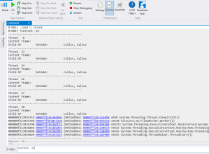 WinDBG commands, threads – Making it run faster