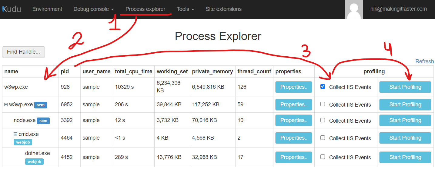 Collecting performance profiles in Azure WebApps on demand – Making it ...